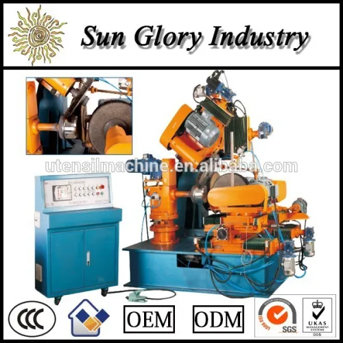 Auto 3-station Stainless Steel Polishing Machine Mirror Polishing, High ...