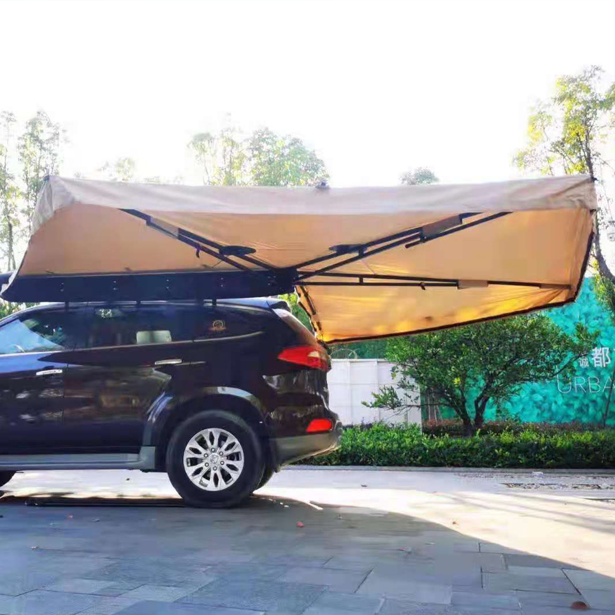 270 Degree Car Side Tent - Removable Rod Hot Sale, High Quality 270 ...