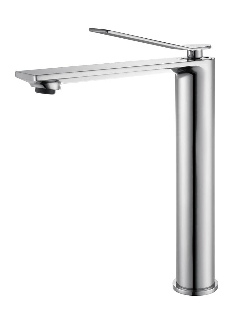 Deck Mounted Hot Cold Brass Long Neck Single Handle Hand Bathroom Wash ...