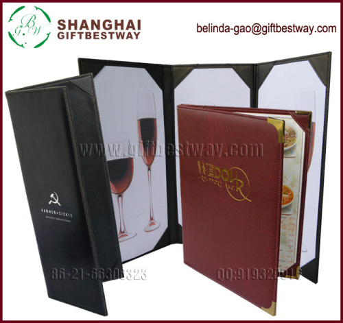 Genuine Leather Menu Covers, High Quality Genuine Leather Menu Covers ...