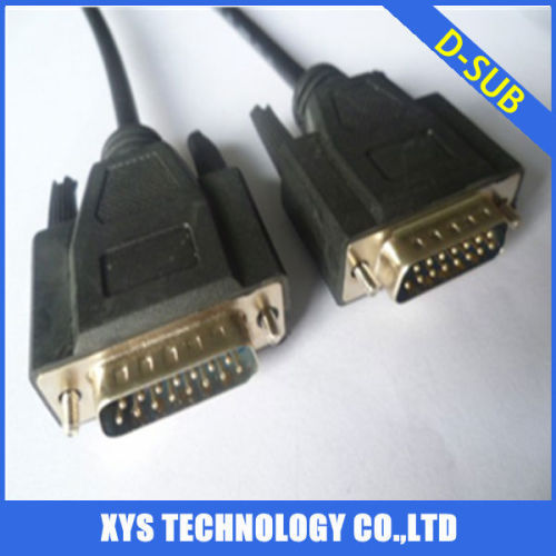 D-sub Cable Manufacturers Db15pin Male To Db15pin Male Cable, High ...