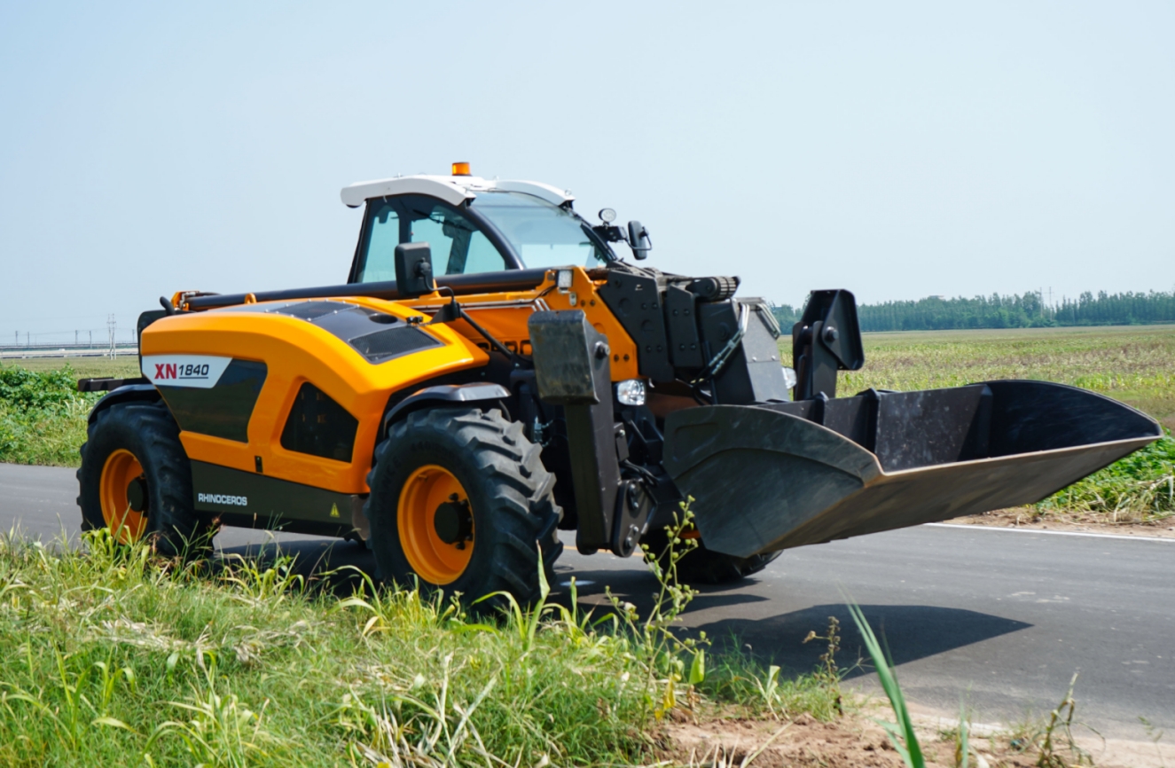 18m High-lift Fork Loader For Port Use Rhinoceros Telehandler Heavy ...