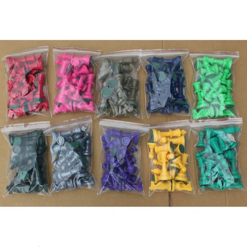 4 Way Chess Set 4-player Chess Game Board Games Medieval Chesses Set ...