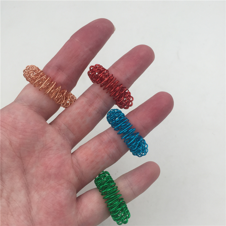 Acupressure Magic Sujok Ring Finger Massager Ring, High Quality ...