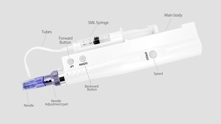 Wrinkle Removal Platelet Rich Plasma Prp Mesotherapy Injection Gun With ...