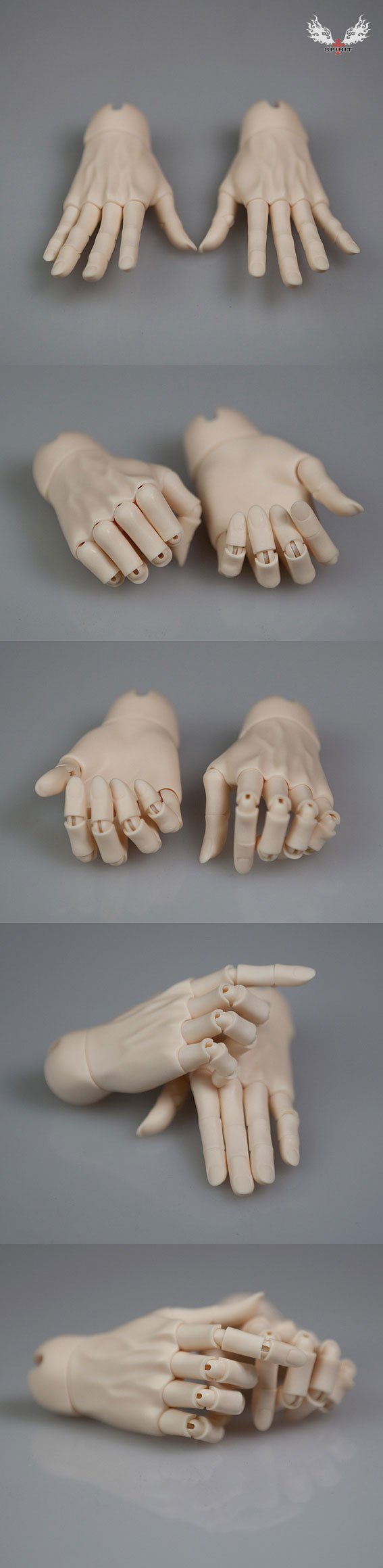 Ball Jointed Hands สำหรับ Bjd 75 ซม. (ตุ๊กตาข้อต่อ) คุณภาพสูง Ball ...