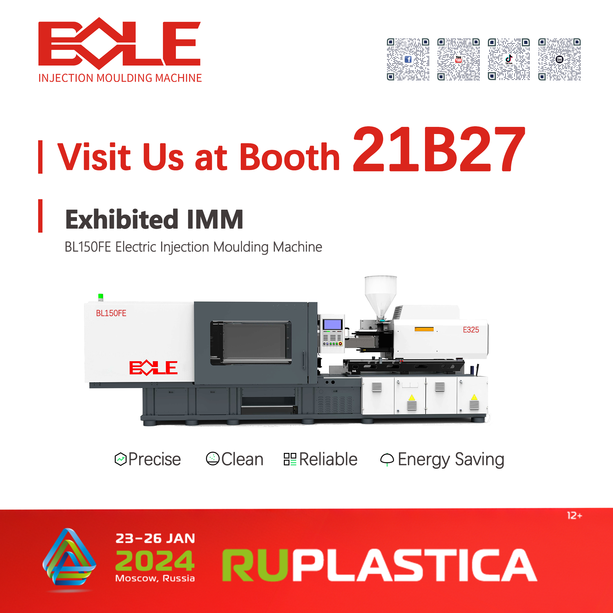 Bole Machinery Invites You to RUPLASTICA 2024