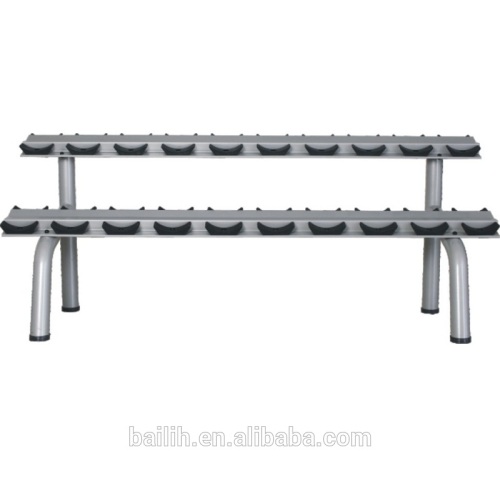Chrome Dumbbell Rack Refurbished Gym Equipment Bailih S264, High ...