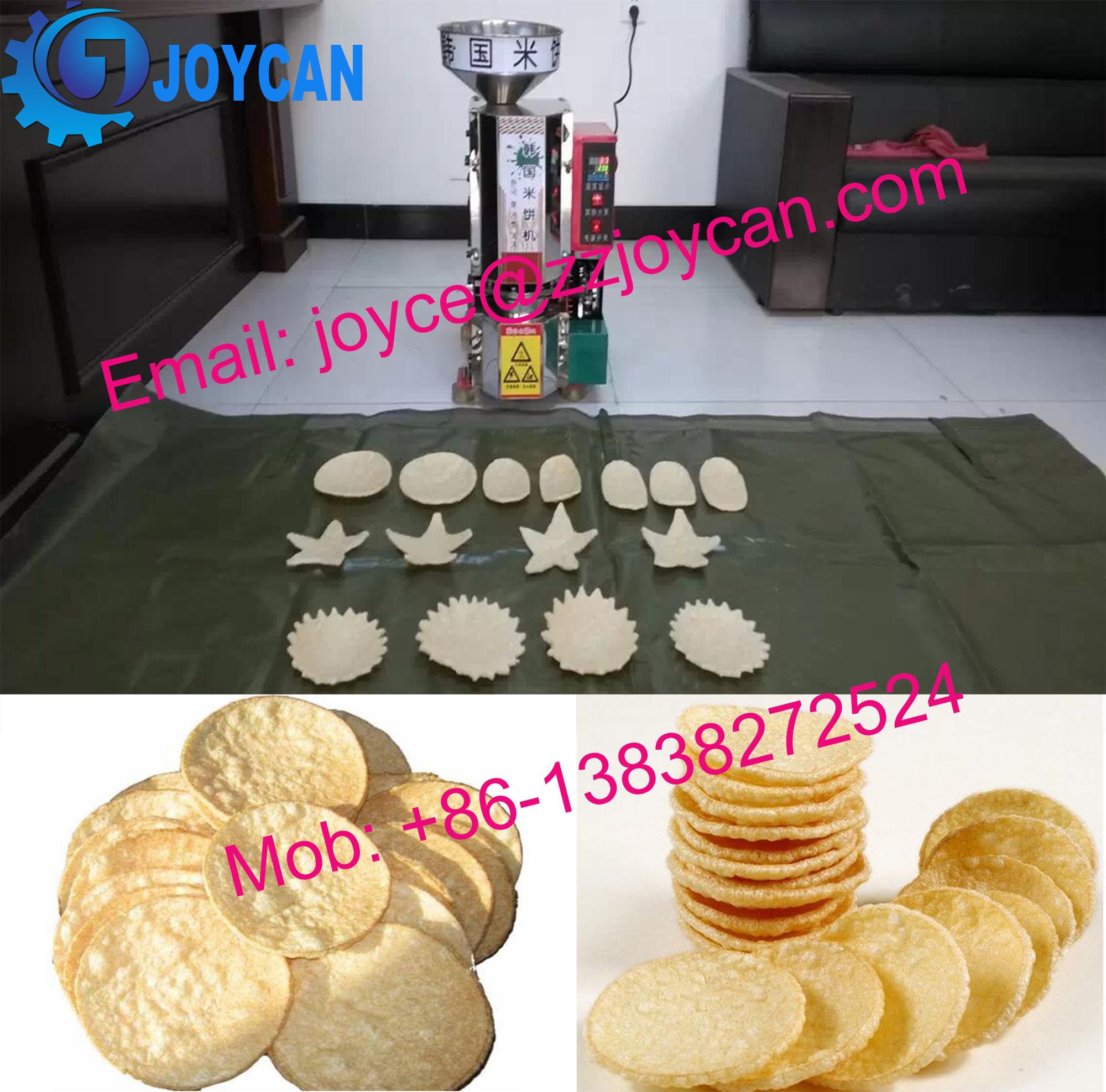 Rice Cake Popping Machine: Pop Rice Cake Maker And Mould Machine, High ...