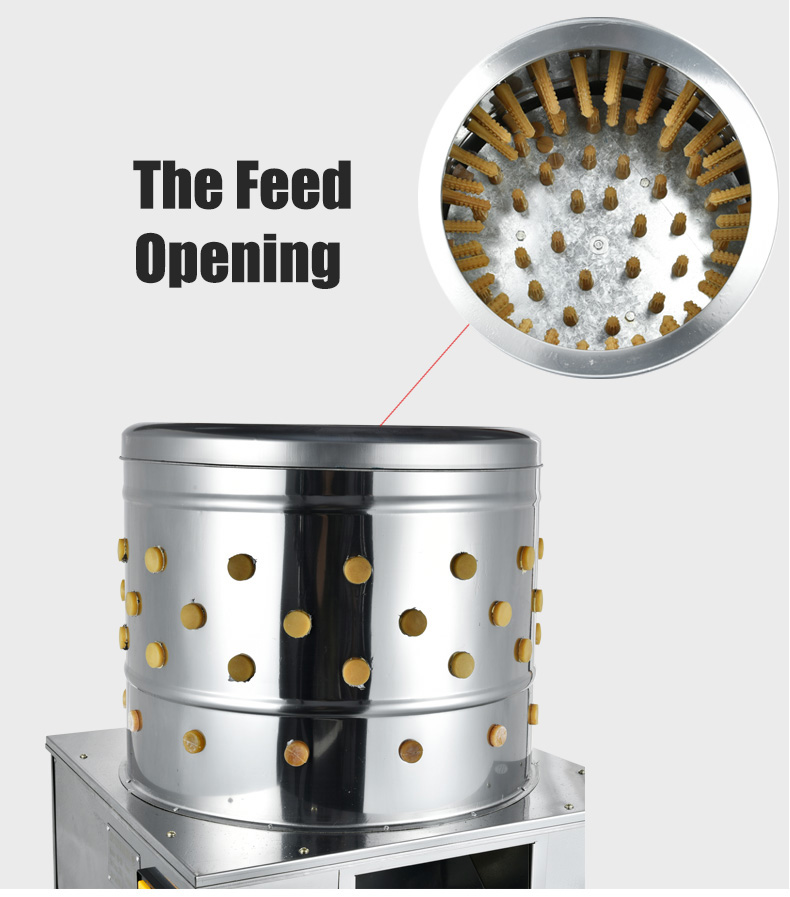 Automatic Poultry Plucker Machine For Chicken, Turkey, And Quail ...