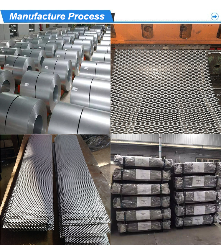 Decorative Aluminum Mesh Sheet - Flattened Expanded Metal Mesh, High ...