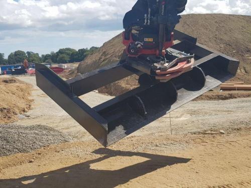 Tilting Grading Beam Excavator Buckets & Attachments, High Quality ...