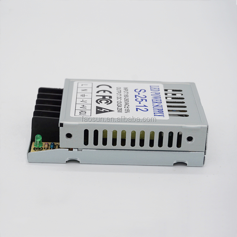 25w 12v 2a Led Driver - Ultra Slim Constant Voltage Power Supply For ...