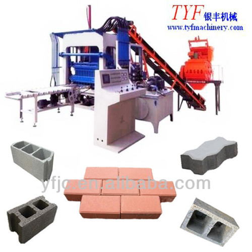 Qty4-20 Automatic Paving/pavers Brick Machine Price, High Quality Qty4 ...