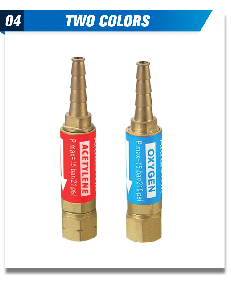 Flashback Arrestor Valve Gnbfa-04 Oxygen Acetylene Safety Device, High ...