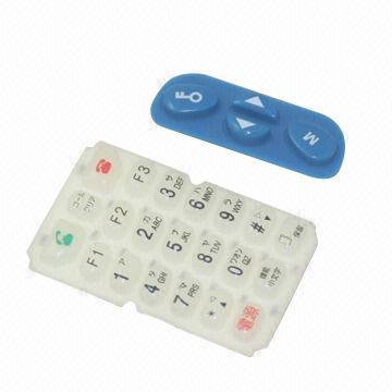 Custom Made Silicone Rubber Keypad For Phones, High Quality Custom Made ...