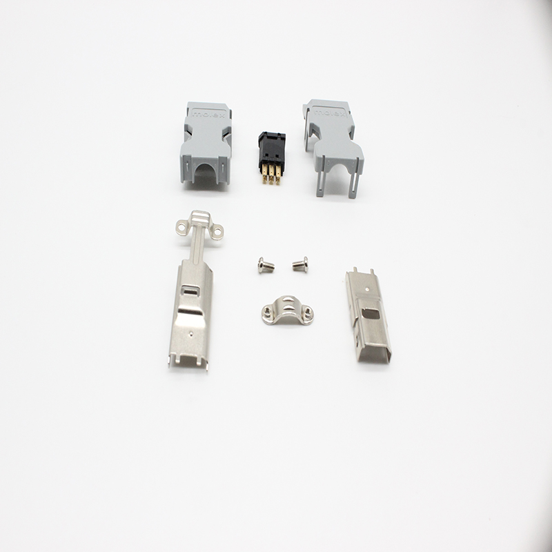 6 Pin Encoder Connector Plug For Yaskawa, Mitsubishi, Fuji Servo Drive ...