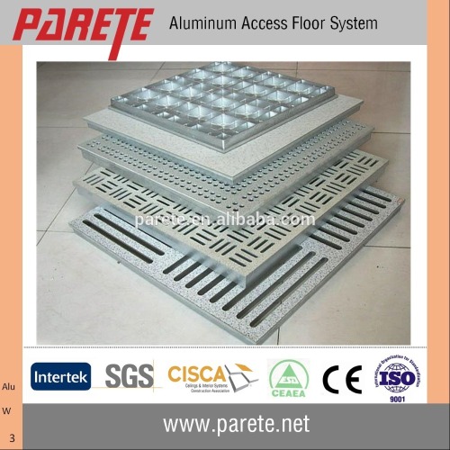 Perforated Aluminum Raised Access Floor System, High Quality Perforated ...
