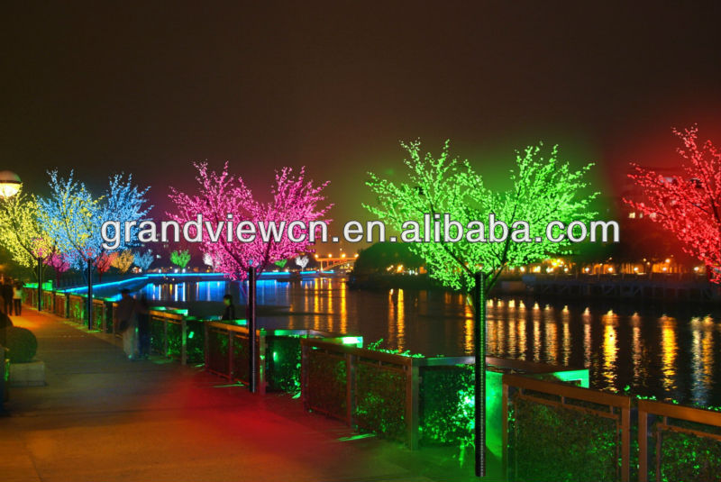 Blue Light-up Cherry Trees For Wedding Decorations, High Quality Blue ...