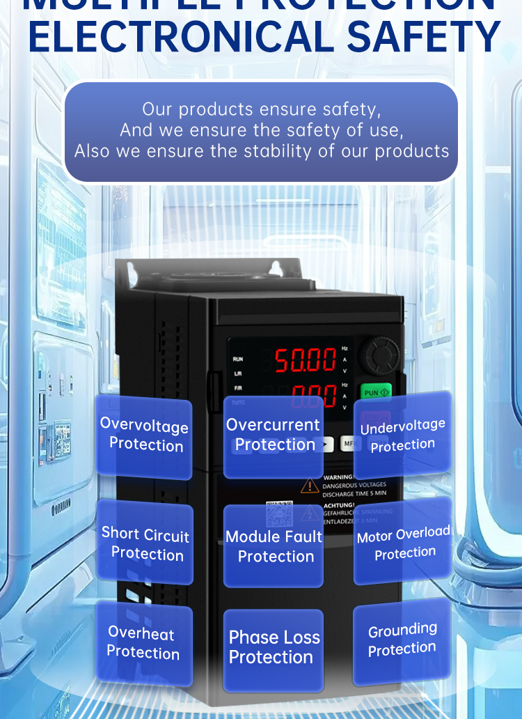 Jhi70 Vfd Inverter 4kw 380v Motor Speed Controller, High Quality Jhi70 ...