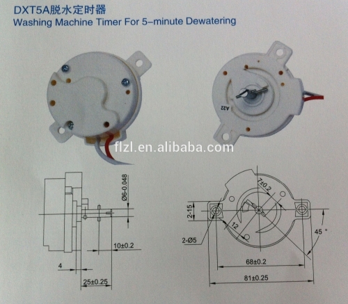 5 Minute Spin Timer /washing Machine Timer Parts, High Quality 5 Minute ...