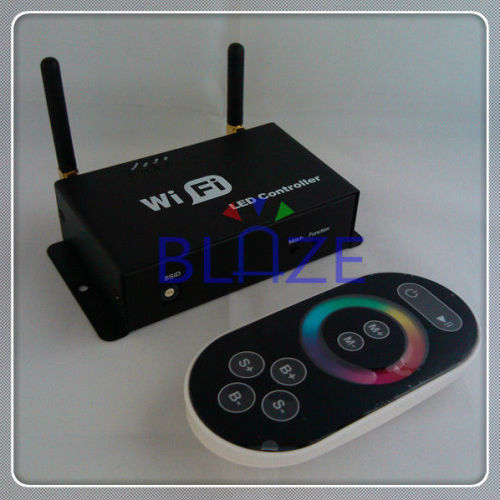 Led Wifi Controller, Touch Controller, For Iphone/android, 12v/24v ...