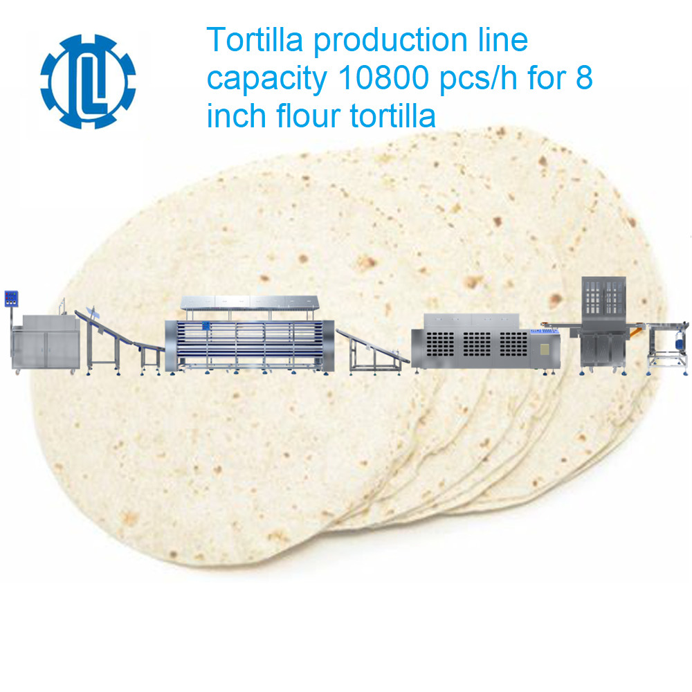 8 Inch Flour Tortilla Industrial Production Line, High Quality 8 Inch ...