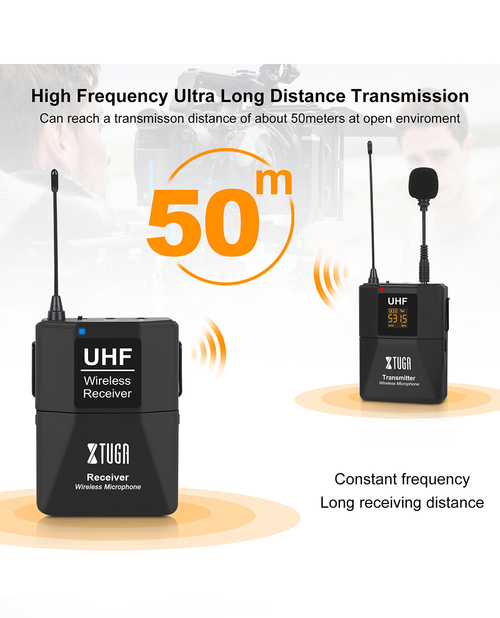 Professional Outdoor Street Interview Slr Microphone - Gpub Cm8 Direct ...