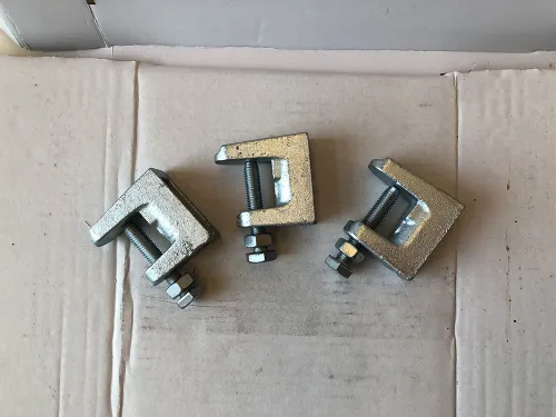 M10 Malleable Iron Electrical Beam Clamp Galvanised, High Quality M10 ...
