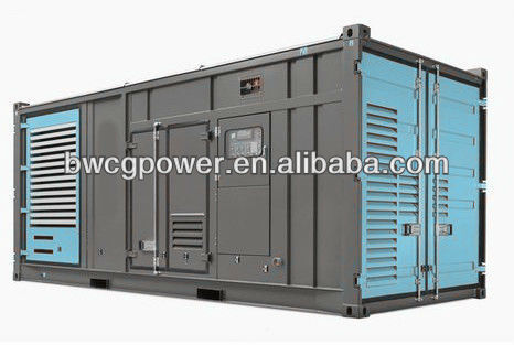 1000kw Diesel Engine 20ft Container Generator, High Quality 1000kw ...