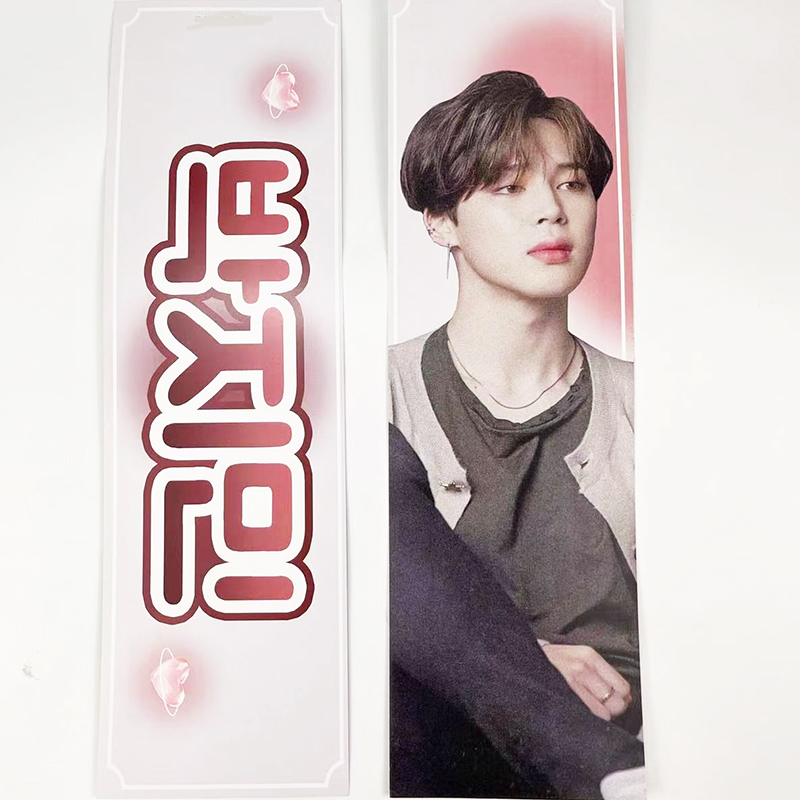 Custom Double-sided K-pop Slogan Banners On High-quality Paper Material ...