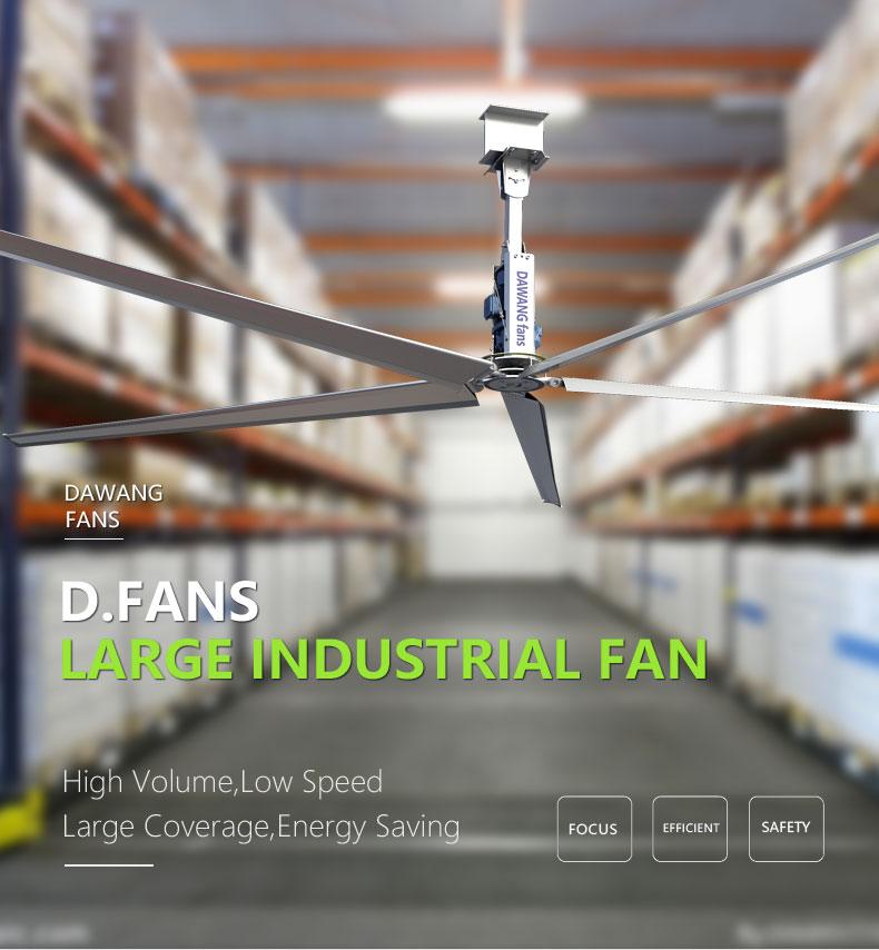 Oversized Industrial Ceiling Fans For Poultry Farms, High Quality ...