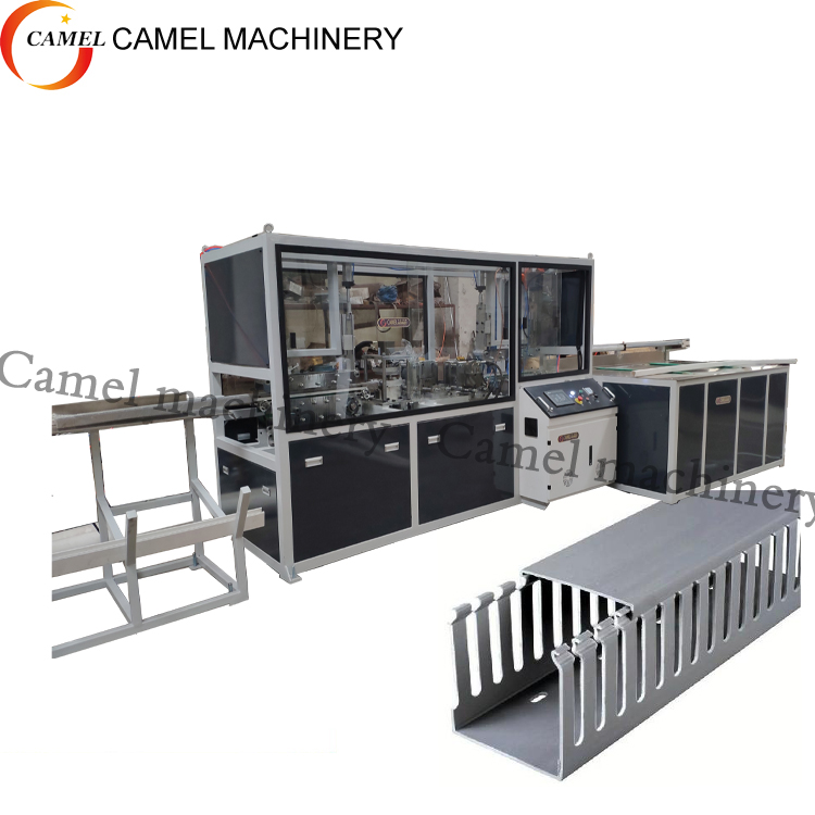 Automatic Pvc Cable Trunking Punching Machine/cable Duct Punching ...