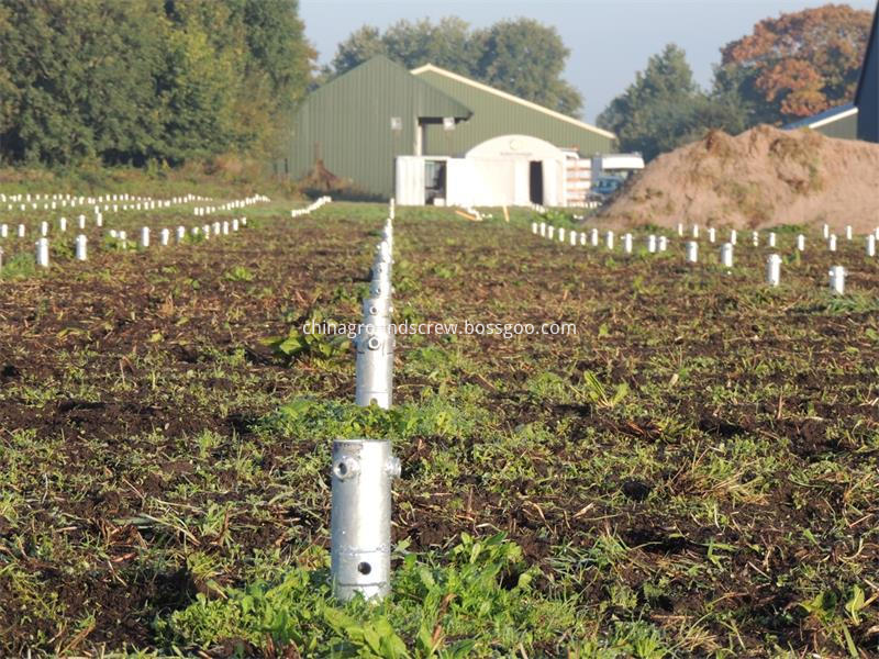 Customized Screw Pile Foundation Ground Screw Anchor, High Quality ...