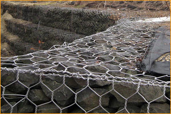 Desain Dinding Gabion, Sistem Dinding Penahan Gabion, kualitas tinggi ...