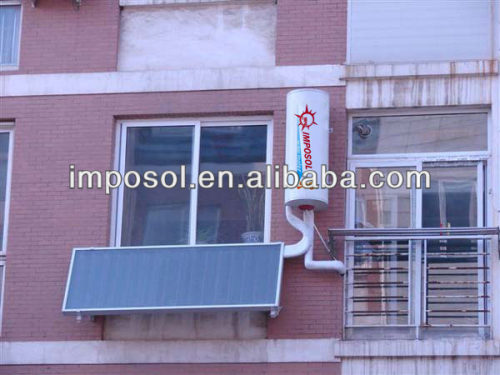 Pressurized Flat Panel Separated Solar Geyser, High Quality Pressurized ...