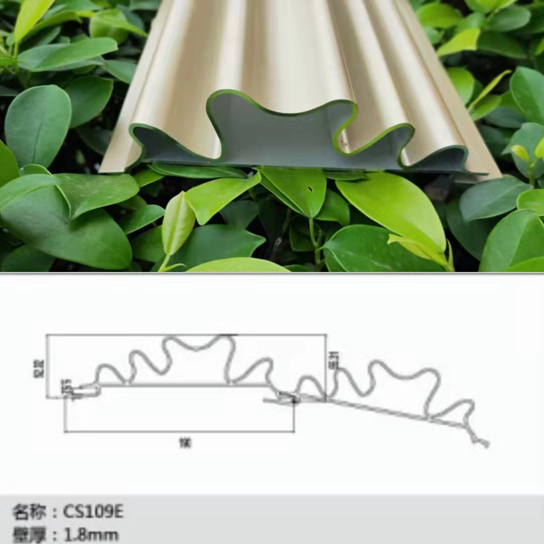 Aluminum Corrugated Wave Sheets Panels For Cladding And Exterior Facade ...