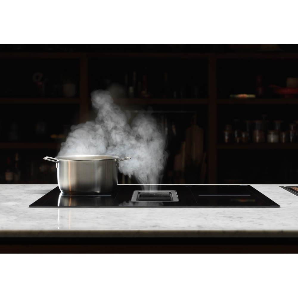 220v 7200w Induction Hob With Down-draft Hood Extractor, High Quality ...