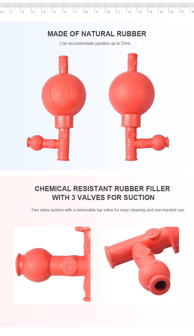 Joan Lab Laboratory Rubber Pipette Bulb, High Quality Joan Lab ...