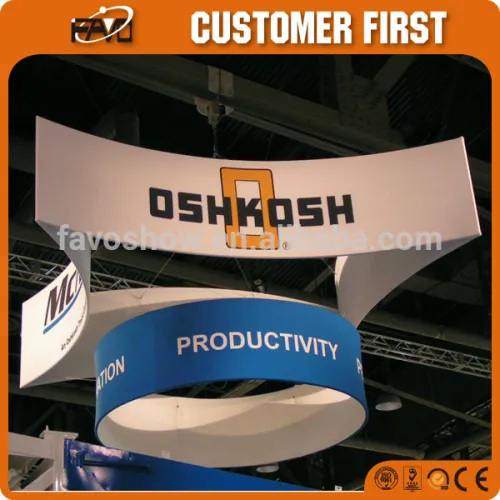 Various Models Round Ceiling Banner Display, High Quality Various ...