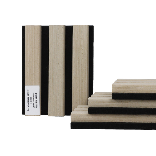 3d Melamine Solid Grooved Wood Acoustic Panel, High Quality 3d Melamine ...