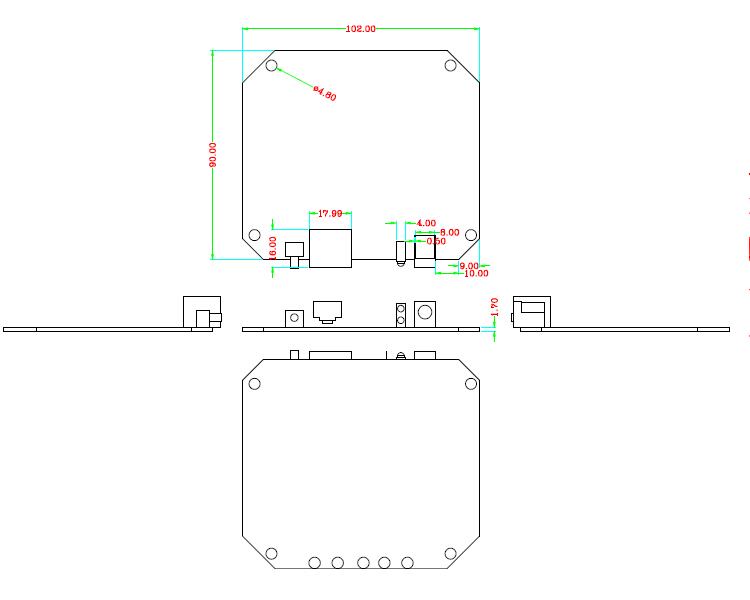 Ceiling-mounted Wifi Gateway Shell For Smart Homes, High Quality ...