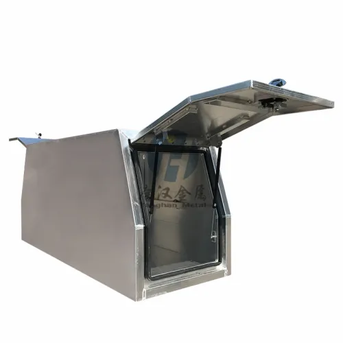 Aluminum Full Enclosed Dog Cages Cross Deck Toolbox, High Quality ...