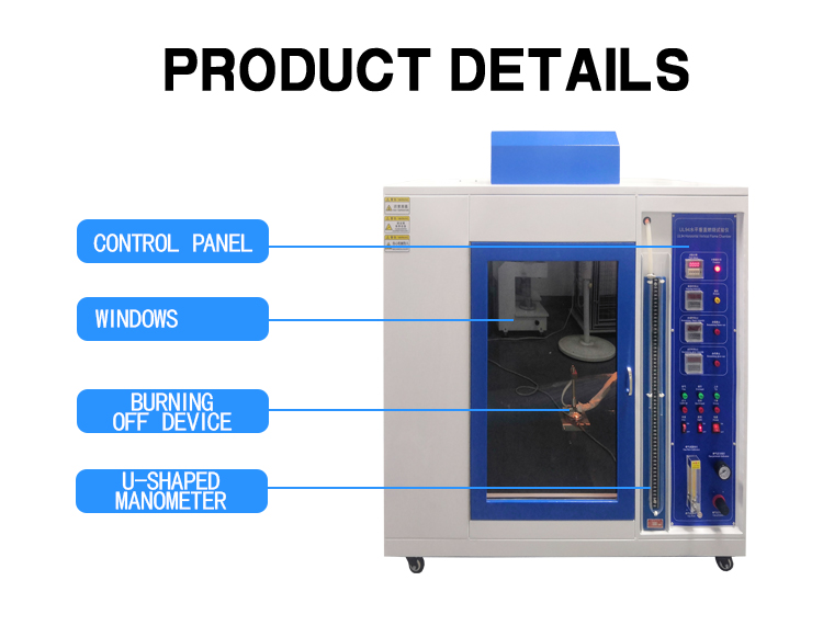 High Quality Horizontal And Vertical Flammability Test Chamber ...