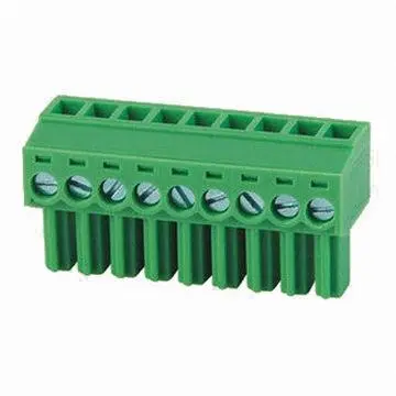 Pcb Pluggable Terminal Block Connector, Rated Voltage Of 300v, High ...
