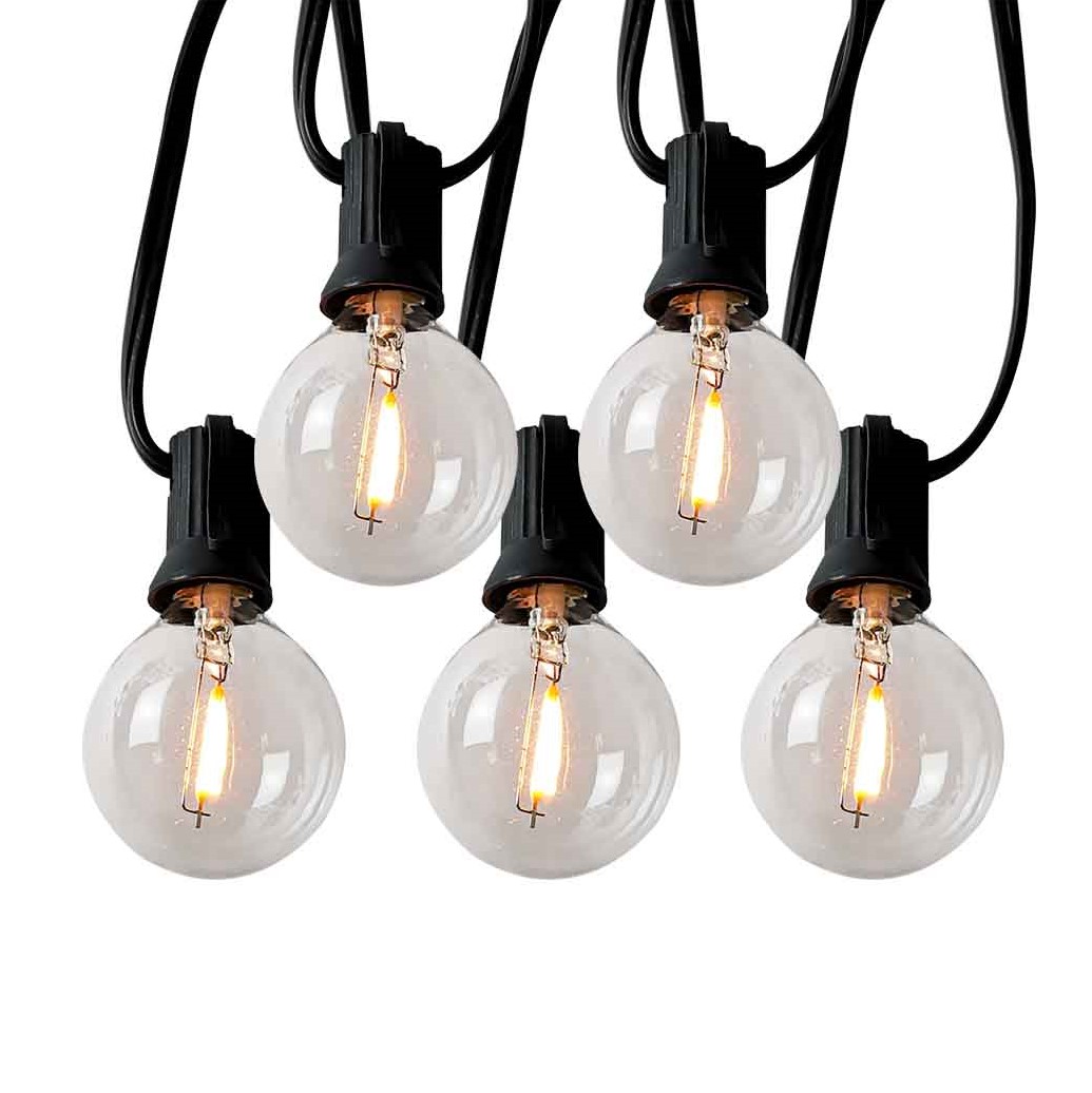 220v Led G40 String Lights - 25ft Garden Christmas Decorations For ...