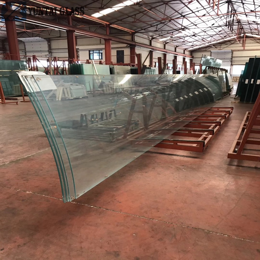 Tempered Laminated Curved Glass Patio Windows With Sgcc Ansiz97.1 ...