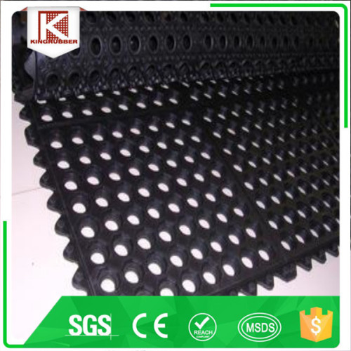 Interlocking Drainage Rubber Matting, High Quality Interlocking ...