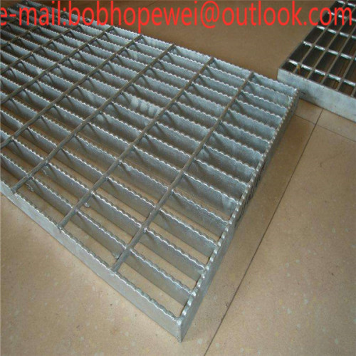 Galvanized Steel Grating Plate Serrated Grating Steel Grid Mesh ...