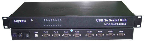 Eia Usb Serial Cable Converter , 8 Ports Usb To Rs-485 / 422 Hub, High ...